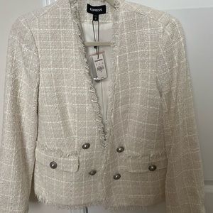 Express | Jackets & Coats | Brand New Tweed Blazerjacket | Poshmark